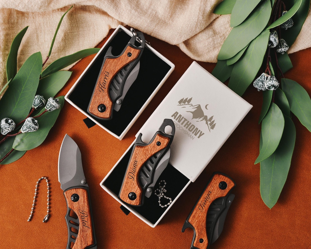 Customizable Engraved Pocket Knife With Personalized Lettering. A ...