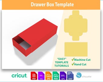 Display Stand Box Template: SVG DXF Printable Packaging (digital ...