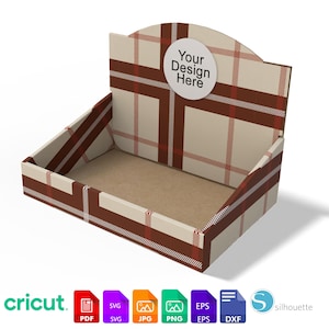 Display Stand Box Template - Etsy