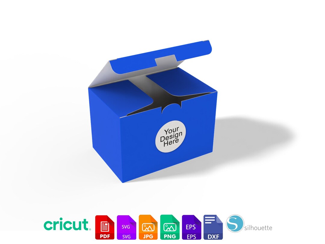 Box Template SVG | Storage Box With Lid | Cut File Download - Etsy