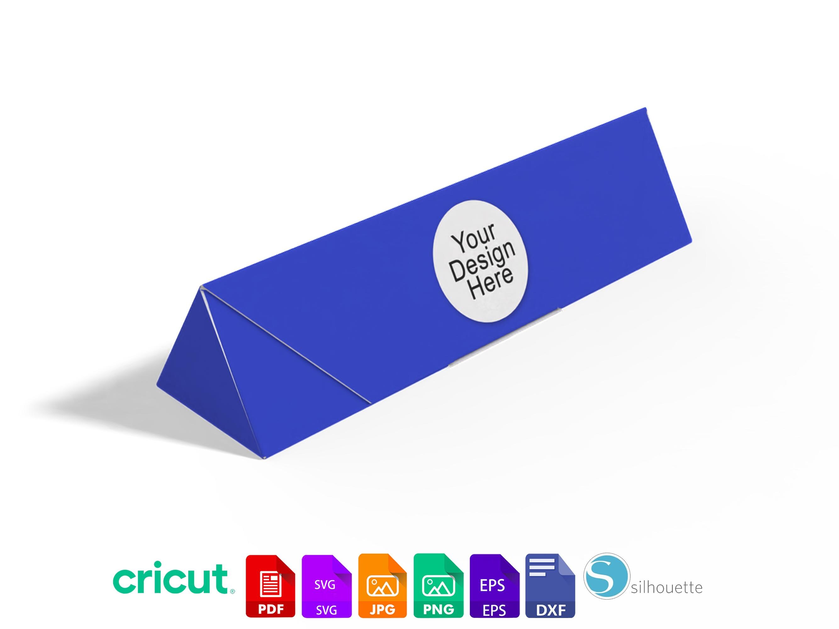 Toblerone Bar Box Template | Chocolate Bar Box Template | Instant ...