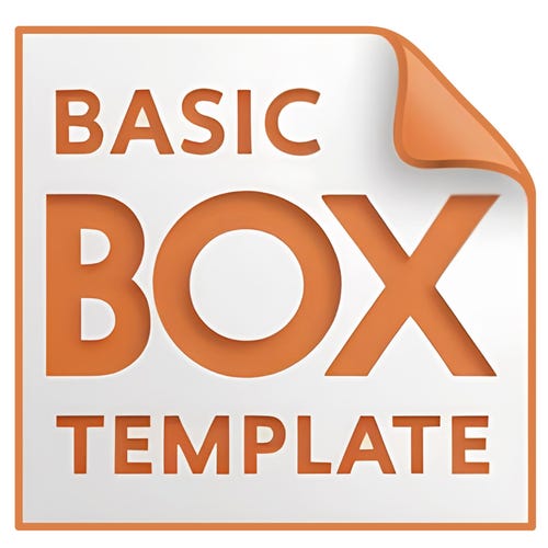 BasicBoxTemplate - Etsy