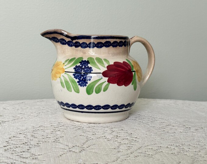 Antique Auld Heather Ware Scottish Pitcher – Methven Links Pottery ...
