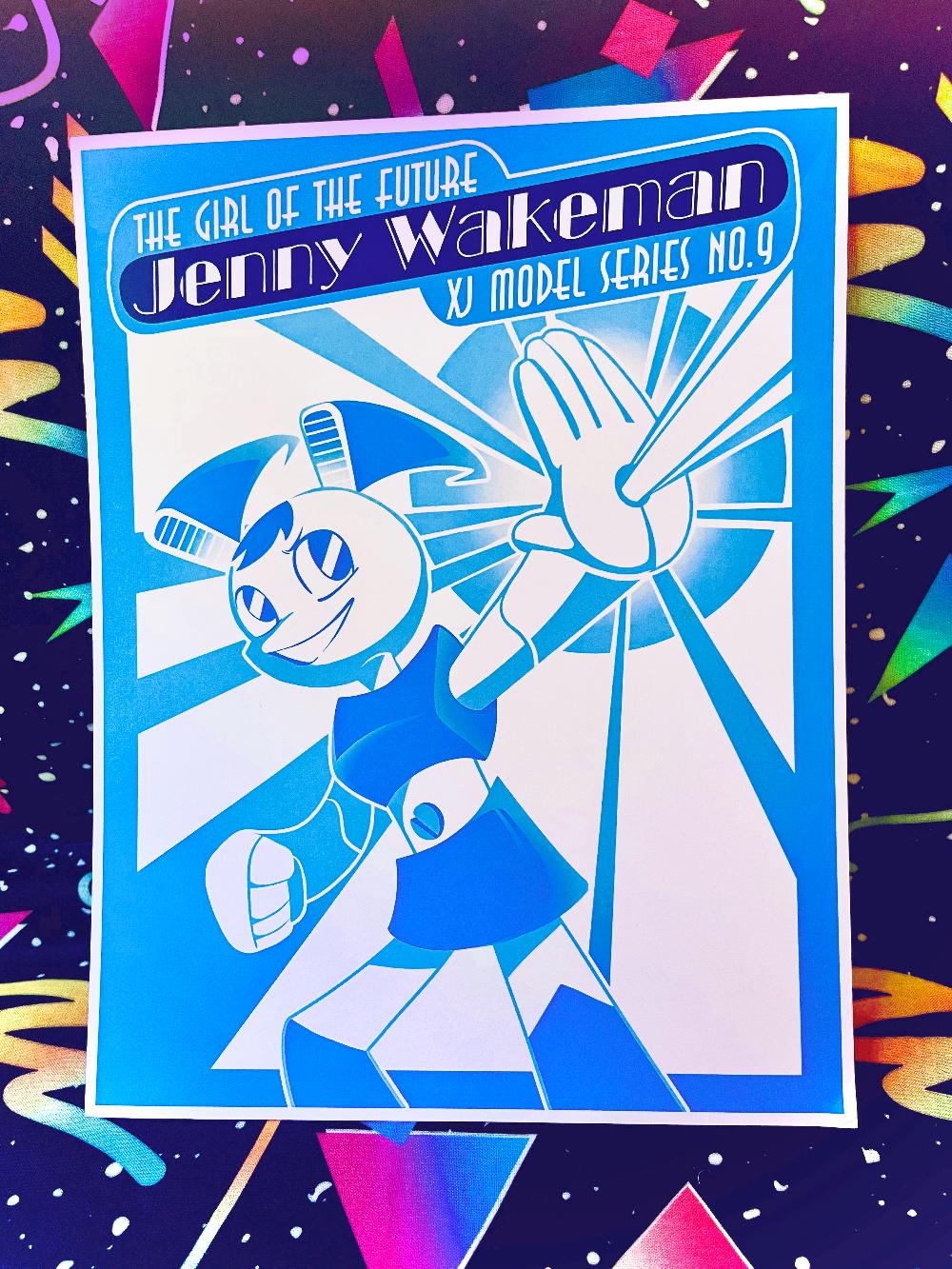 My Life as A Teenage Robot//the Girl of the Future Art Print - Etsy