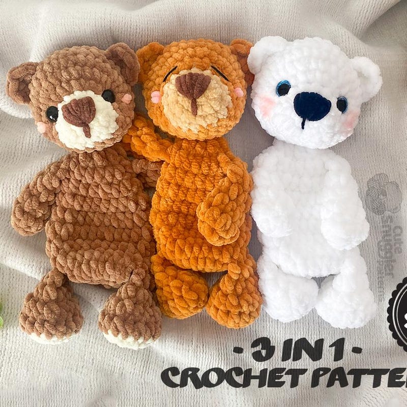 Doudou Bear Plush - Etsy
