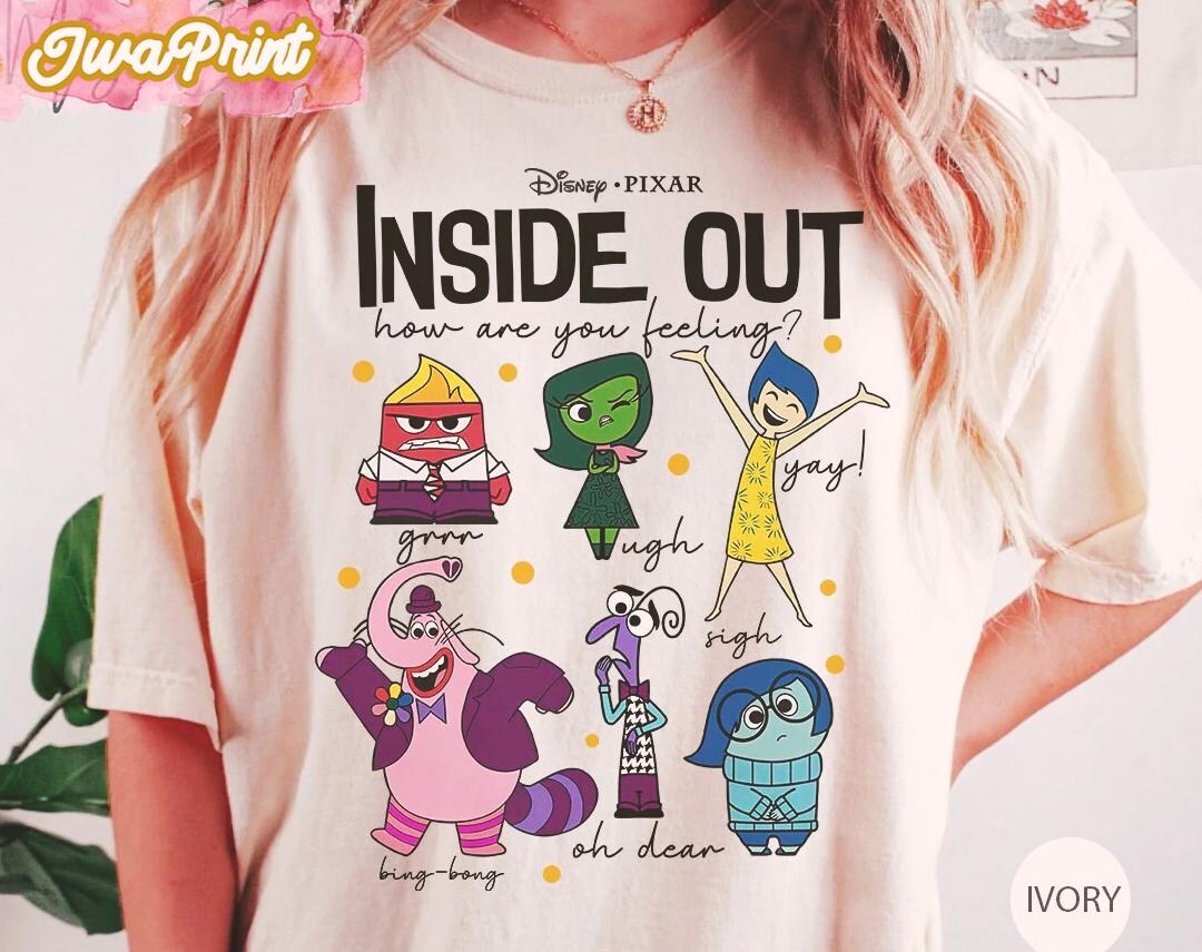 How Are You Feeling Disney Inside Out T-shirt, Crop Top, Vintage ...