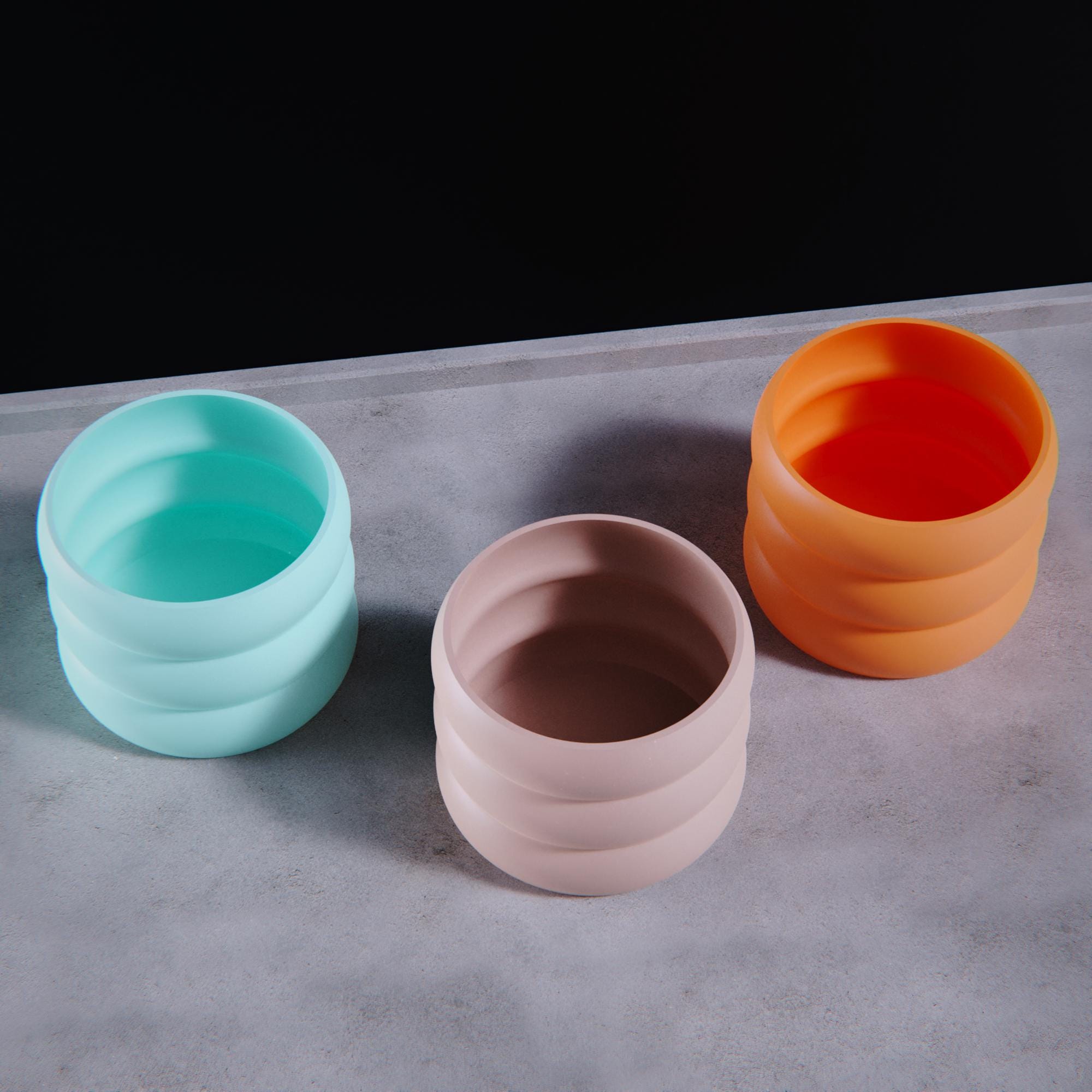 Ripple Planter - 3D Printed Plant Pot, STL & 3MF File for Home Decor - Etsy