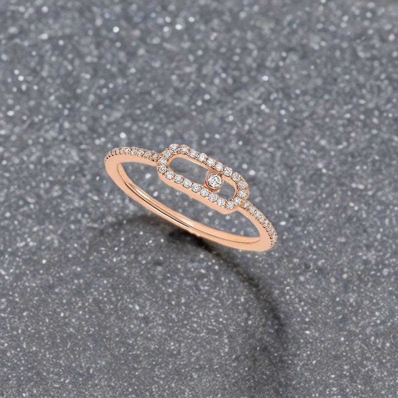 Messika Luxury Wedding Ring - 925 Sterling Silver for Women & Girls ...