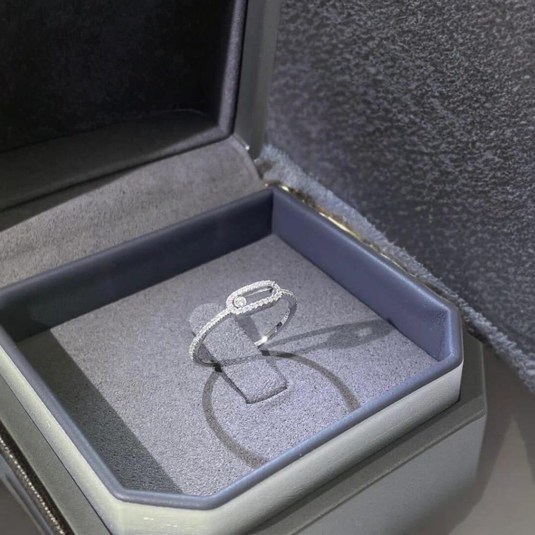 Messika Luxury Wedding Ring - 925 Sterling Silver for Women & Girls ...