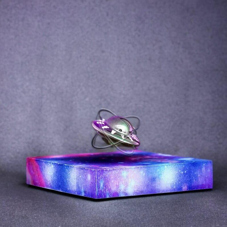 Maglev UFO Starry Sky Lamp High-tech Floating Light, Creative Home ...