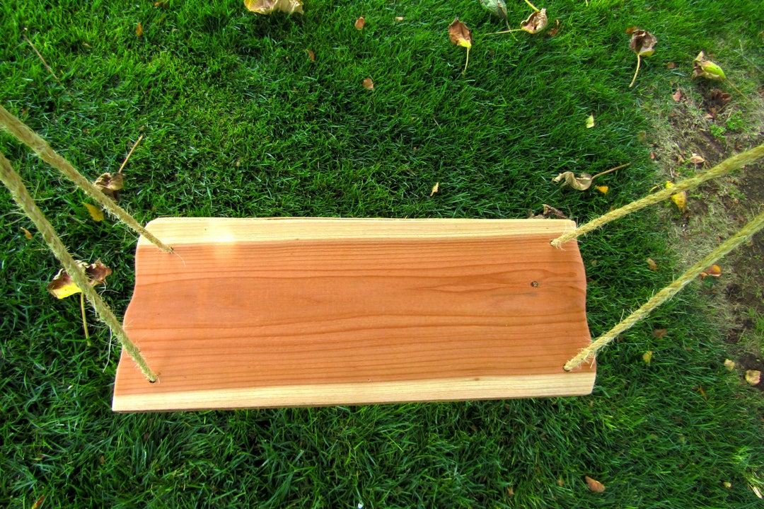 Rustic Coastal Redwood Swing Porch Patio Backyard Tree Swing Reclaimed ...