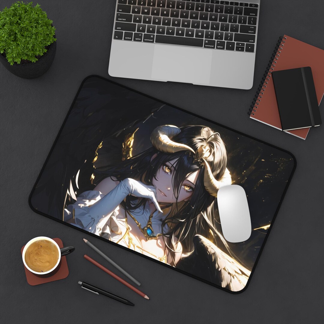 Overlord Anime Albedo Gothic Fantasy Desk Mat Mouse Pad - Etsy