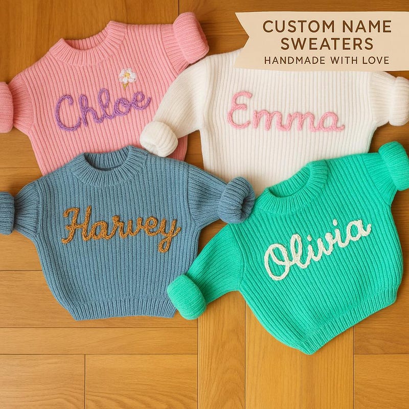 Personalised Jumper - Etsy UK