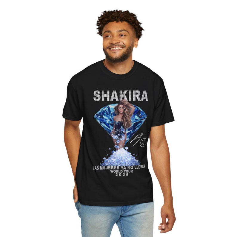 Shakira World Tour 2025 T-shirt Design PNG (digital Download, 300 DPI ...