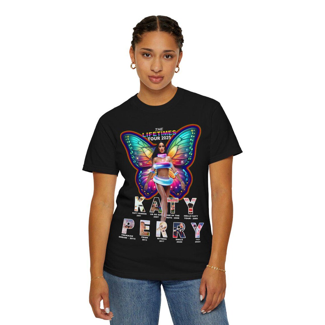 Katy Perry Lifetimes Tour 2025 T-shirt Design PNG (digital File) - Etsy