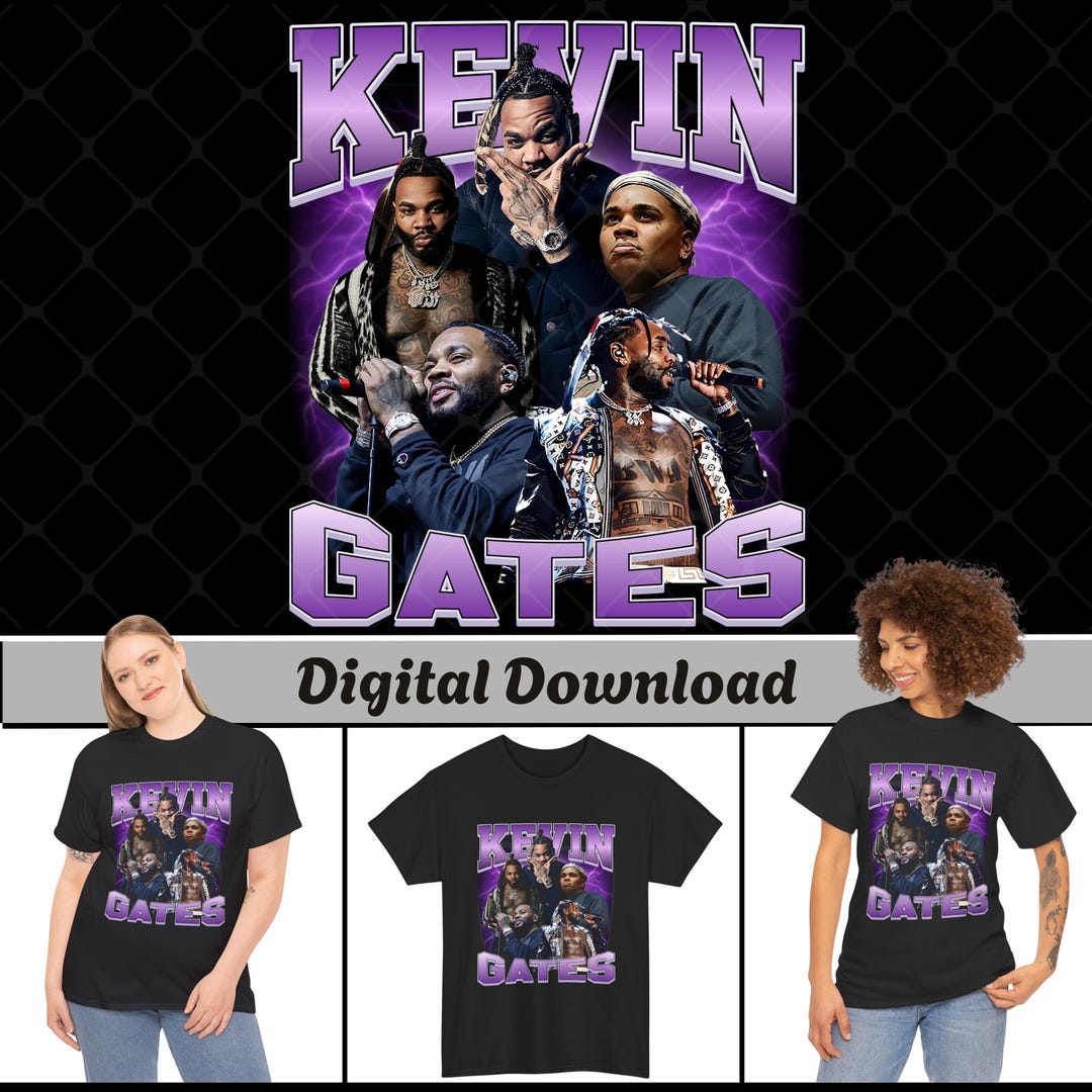 Kevin Gates Amilio Tour T-shirt PNG Design (digital File, 300 DPI ...