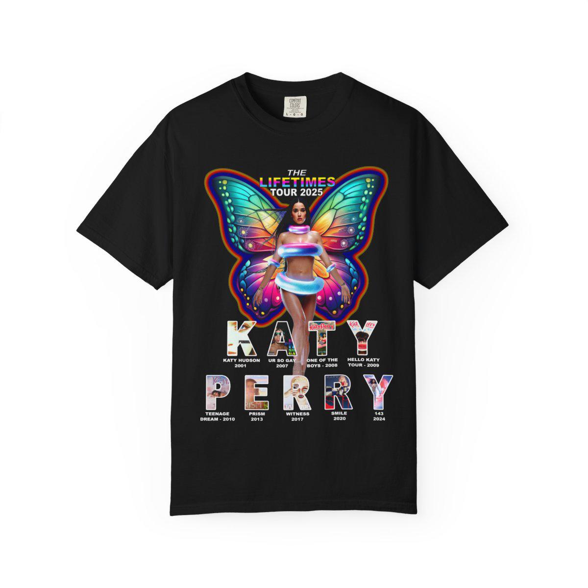 Katy Perry Lifetimes Tour 2025 T-shirt Design PNG (digital File) - Etsy
