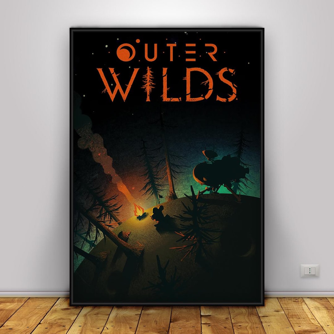 Outer Wilds Poster | Adventure Game Wall Art | Home Decor | Kraft Paper ...