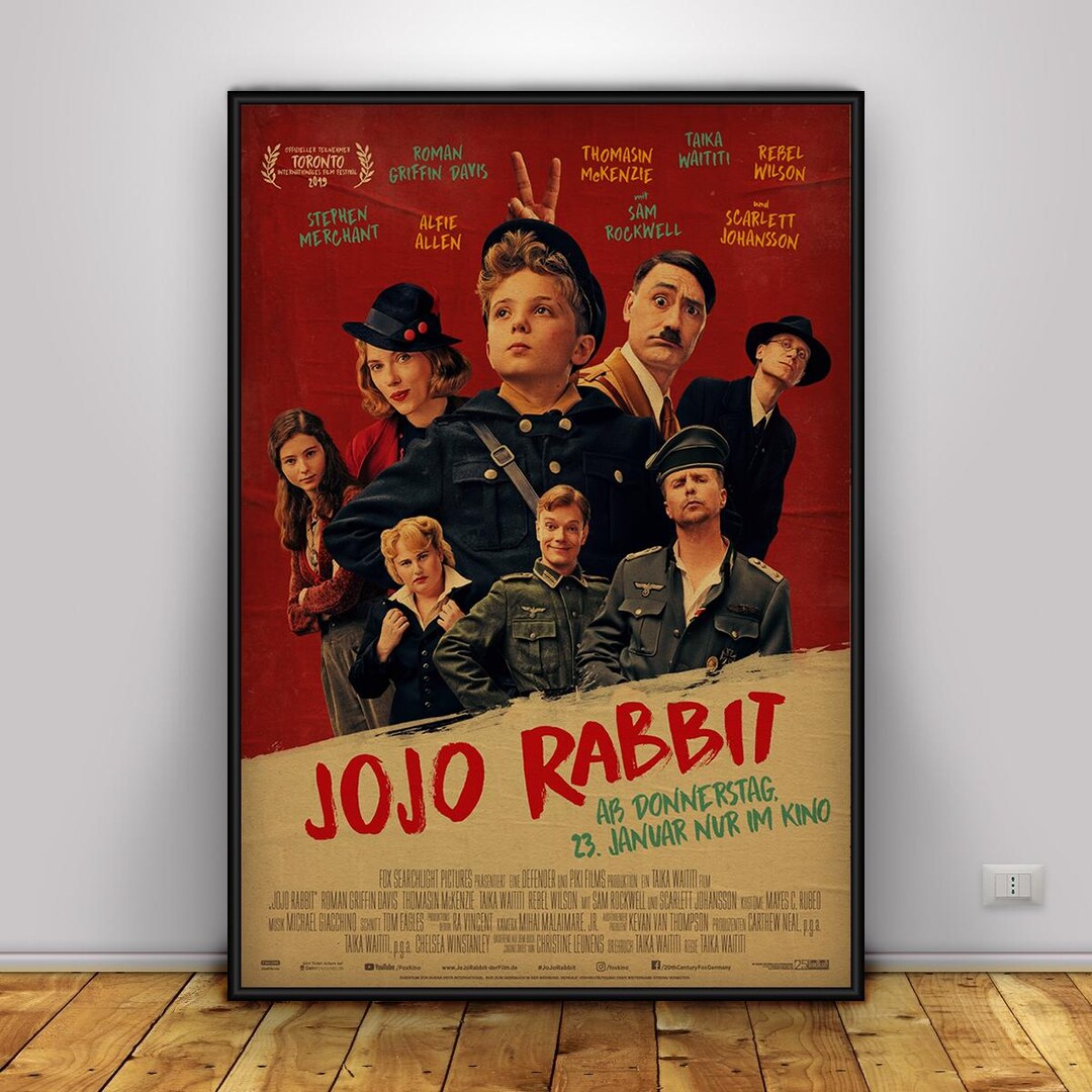 Jojo Rabbit Poster | Jojo Wall Art | Home Decor | Matte Paper Print ...