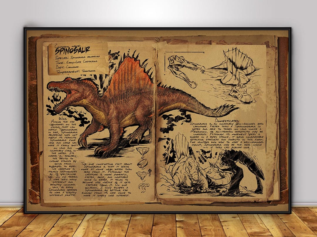 Ark: Survival Evolved Poster | Ark Creatures Wall Art | Home Decor ...