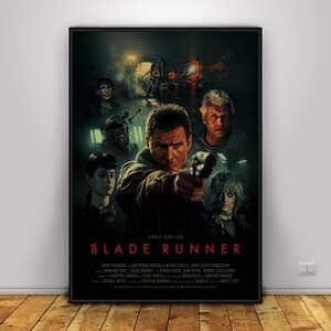 Blade Runner Poster | Ryan Gosling Wall Art | Home Decor | Kraft Paper ...
