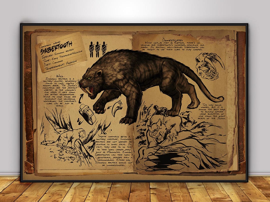 Ark: Survival Evolved Poster | Ark Creatures Wall Art | Home Decor ...