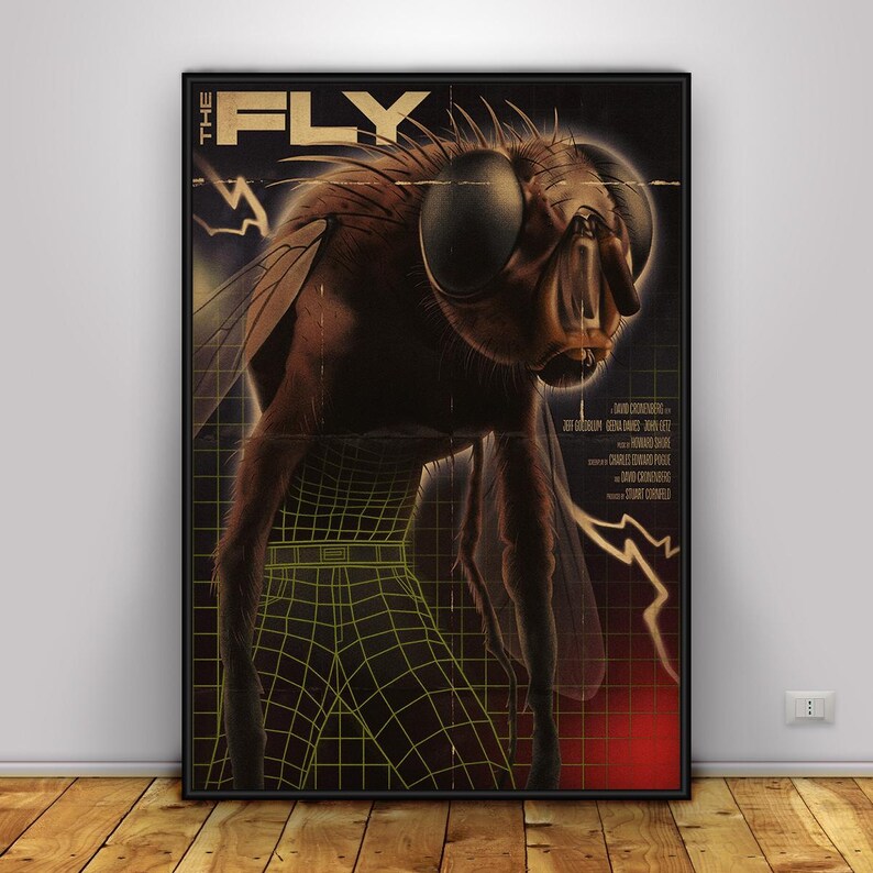 The Fly Poster | Veronica Quaife Wall Art | Home Decor | Kraft Paper ...