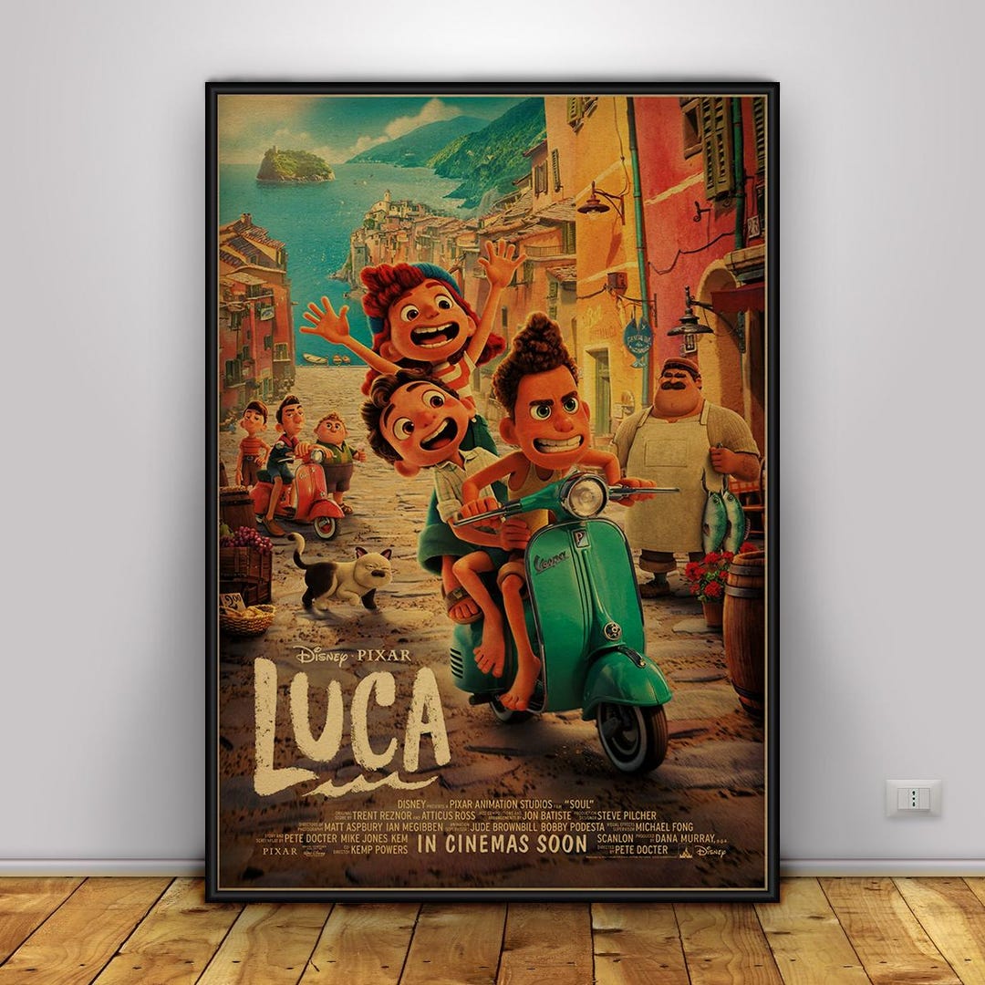 Luca Poster | Luca Paguro Wall Art | Home Decor | Matte Paper Print ...