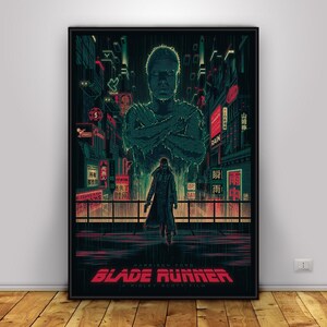 Blade Runner Poster | Ryan Gosling Wall Art | Home Decor | Kraft Paper ...