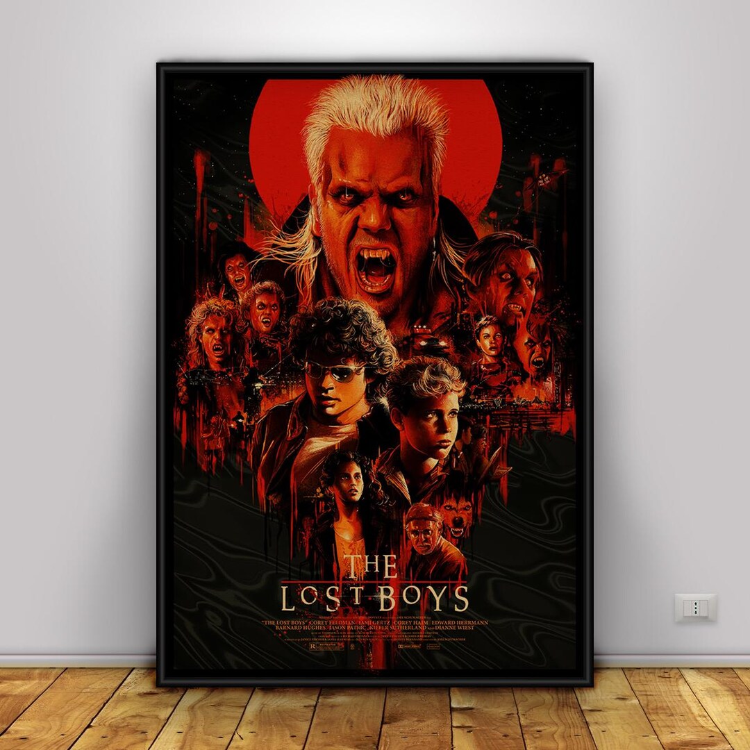 The Lost Boys Poster | Corey Haim Wall Art | Home Decor | Kraft Paper ...