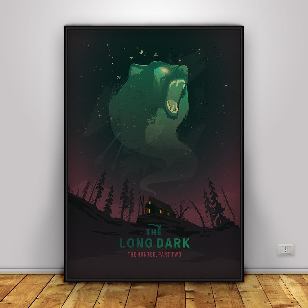 The Long Dark Poster | Survival Game Wall Art | Home Decor | Kraft ...