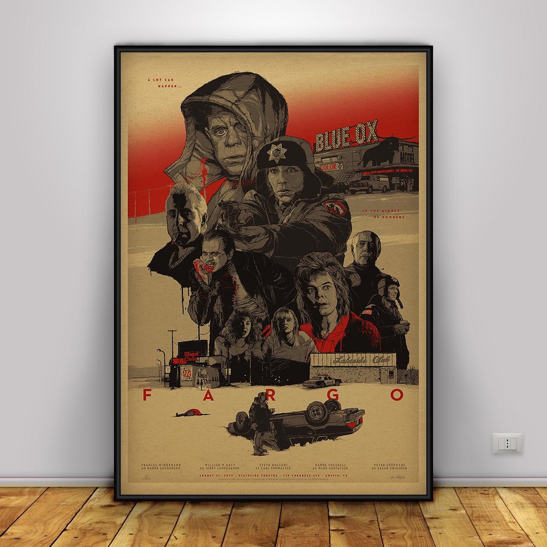 Fargo Poster | Lester Nygaard Wall Art | Home Decor | Kraft Paper Print ...