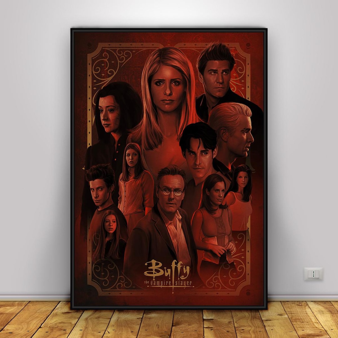 Buffy the Vampire Slayer Poster | Buffy Summers Wall Art | Home Decor ...