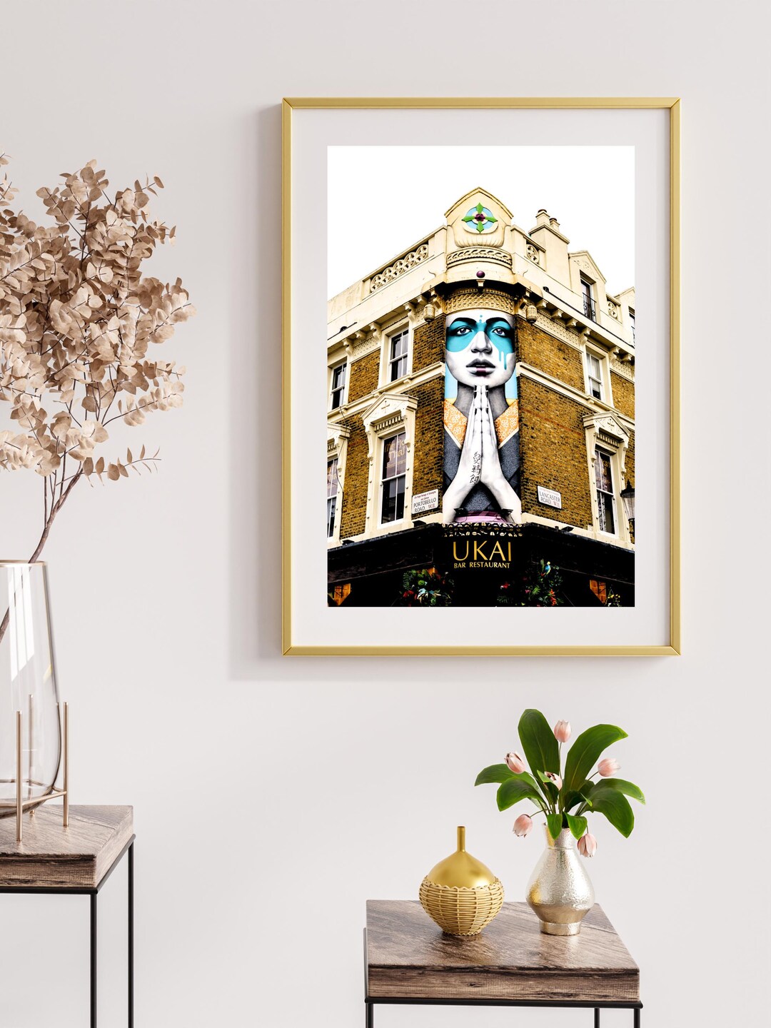 Art Photo notting Hill Praying Hands, Wall Art, Minimalist Art Poster ...