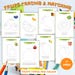 Digital Fruits Tracing Worksheets, Printable Kindergarten Berries Trace ...