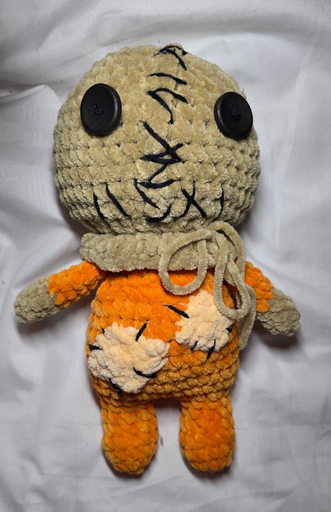 Handmade Crochet Sammy the Scarecrow – Amigurumi Halloween Plushie - Etsy