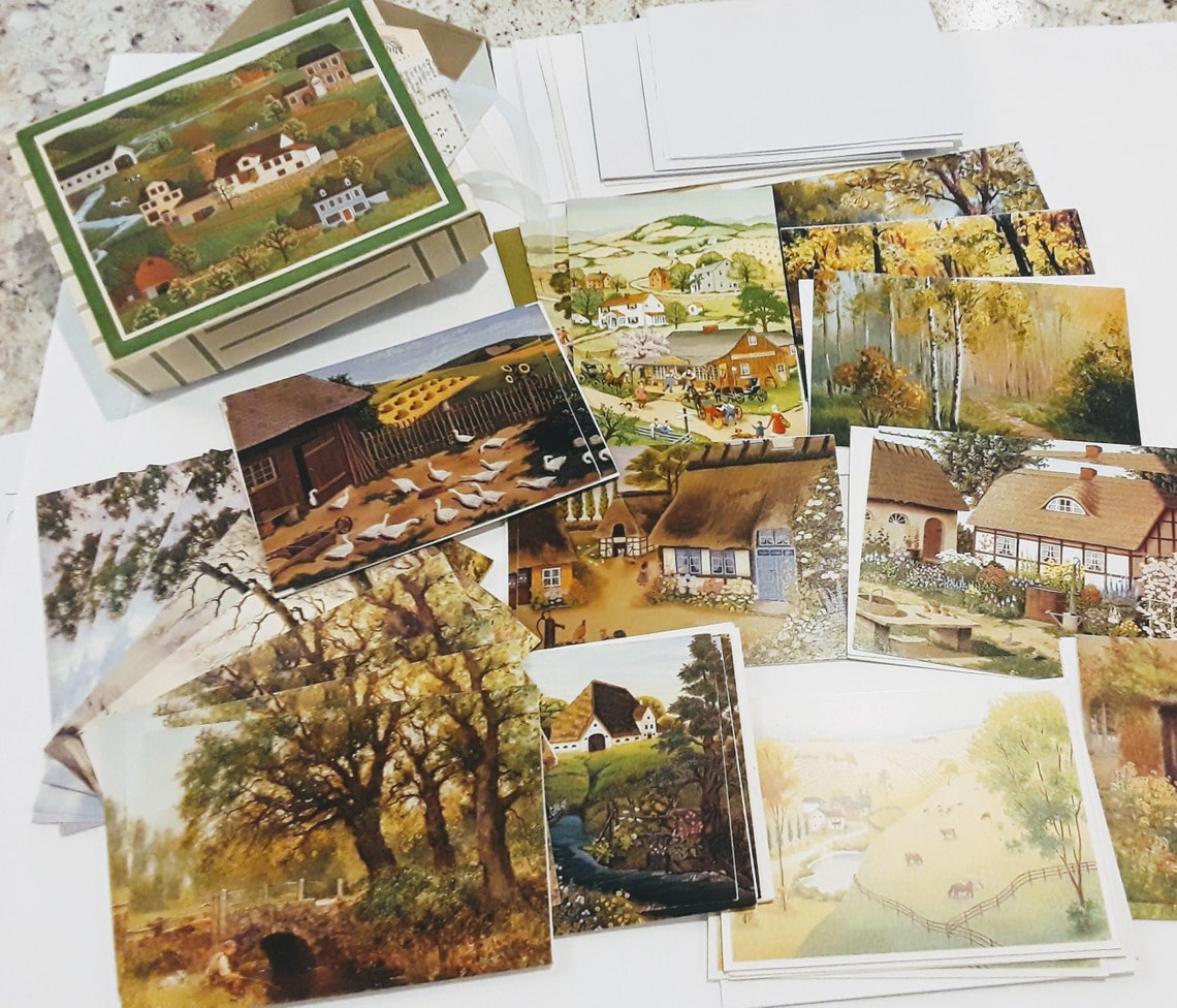 Tranquil Countryside / Curated Collection of 34 Vintage - Etsy