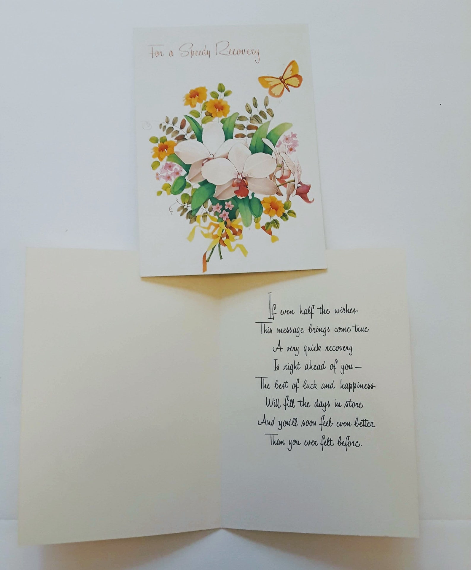 Vintage Get Well Cards / 9 Unused Floral Assortment - Etsy