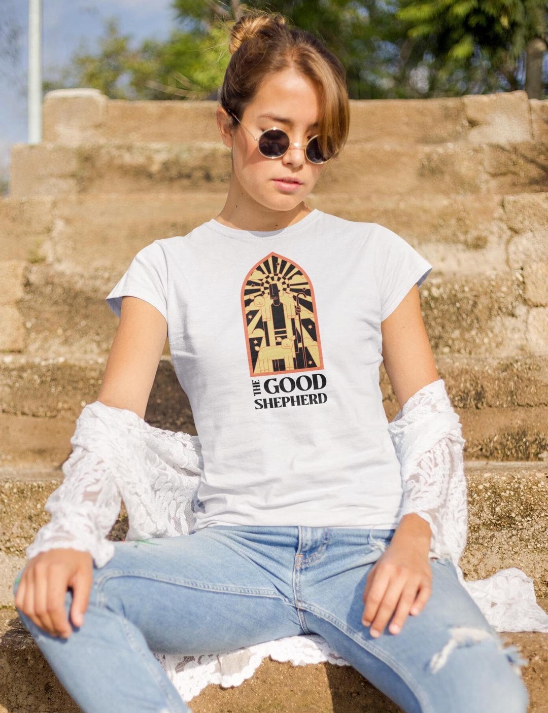 The Good Shepherd - PNG Sublimation Transfer Design. - Etsy