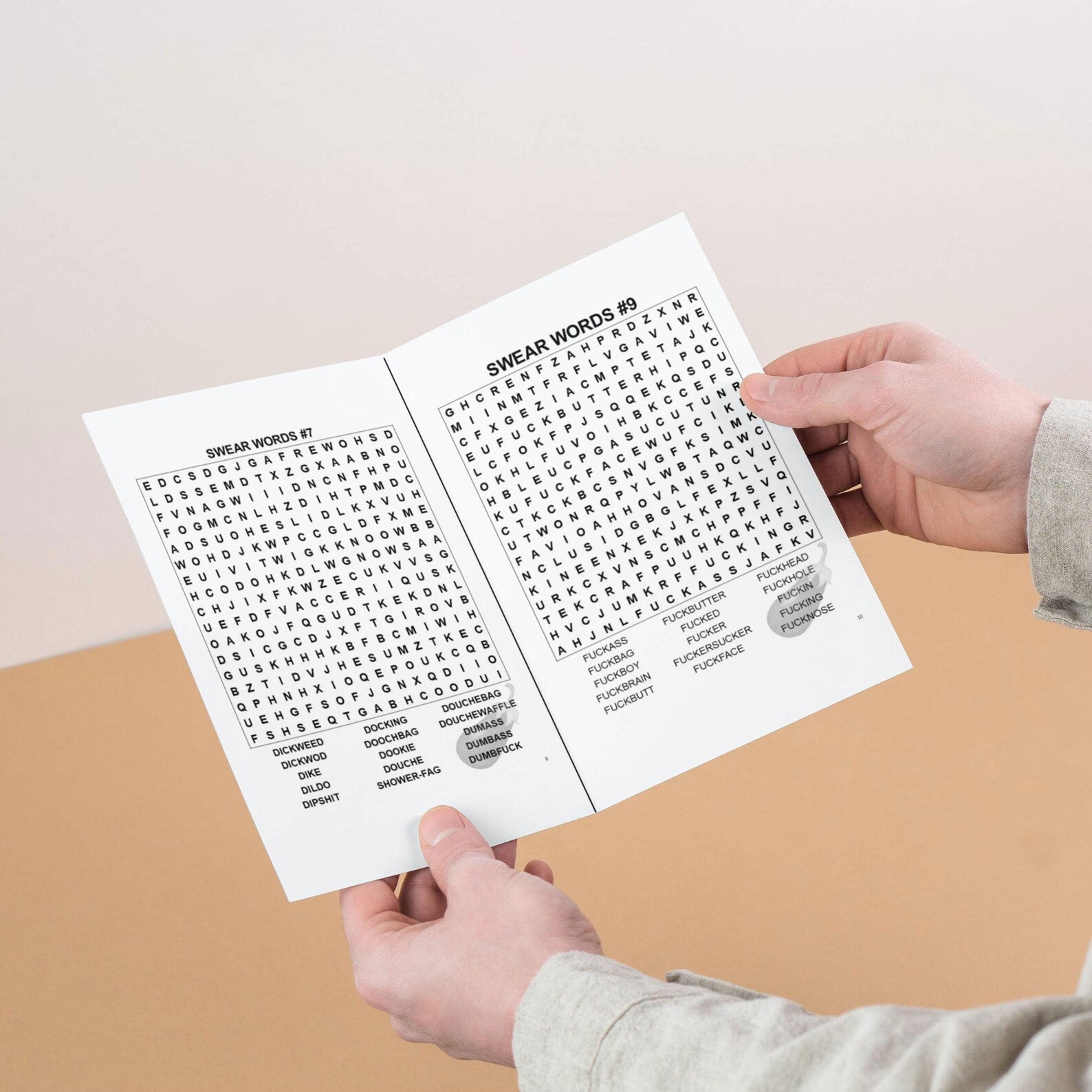 Swear Word Search Puzzle Book, Funny Adult Party Game (PDF Download) - Etsy