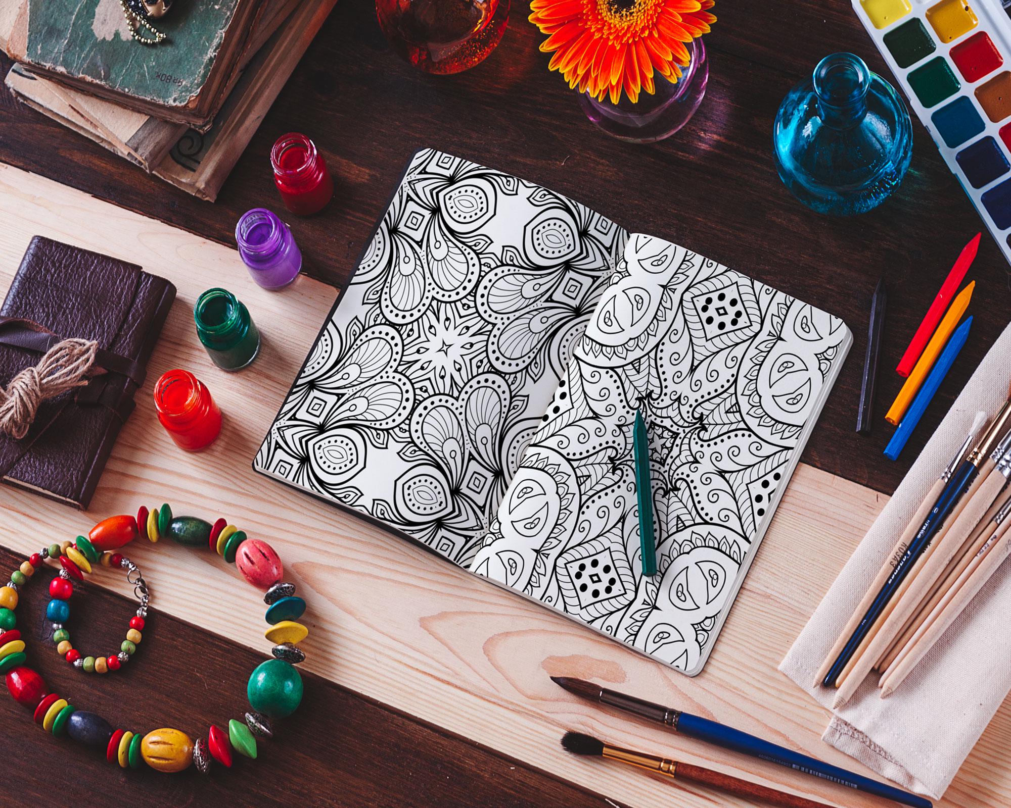 Adult Mandala Coloring Pages | Stress-relief & Relaxation | Printable ...