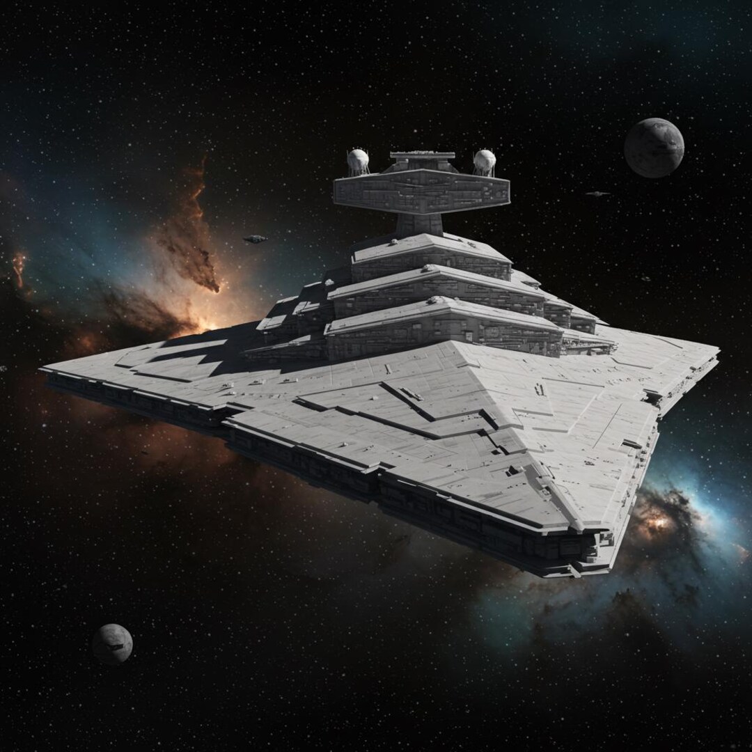 Star Wars Star Destroyer 3D Model, Star Destroyer STL Files - Etsy ...