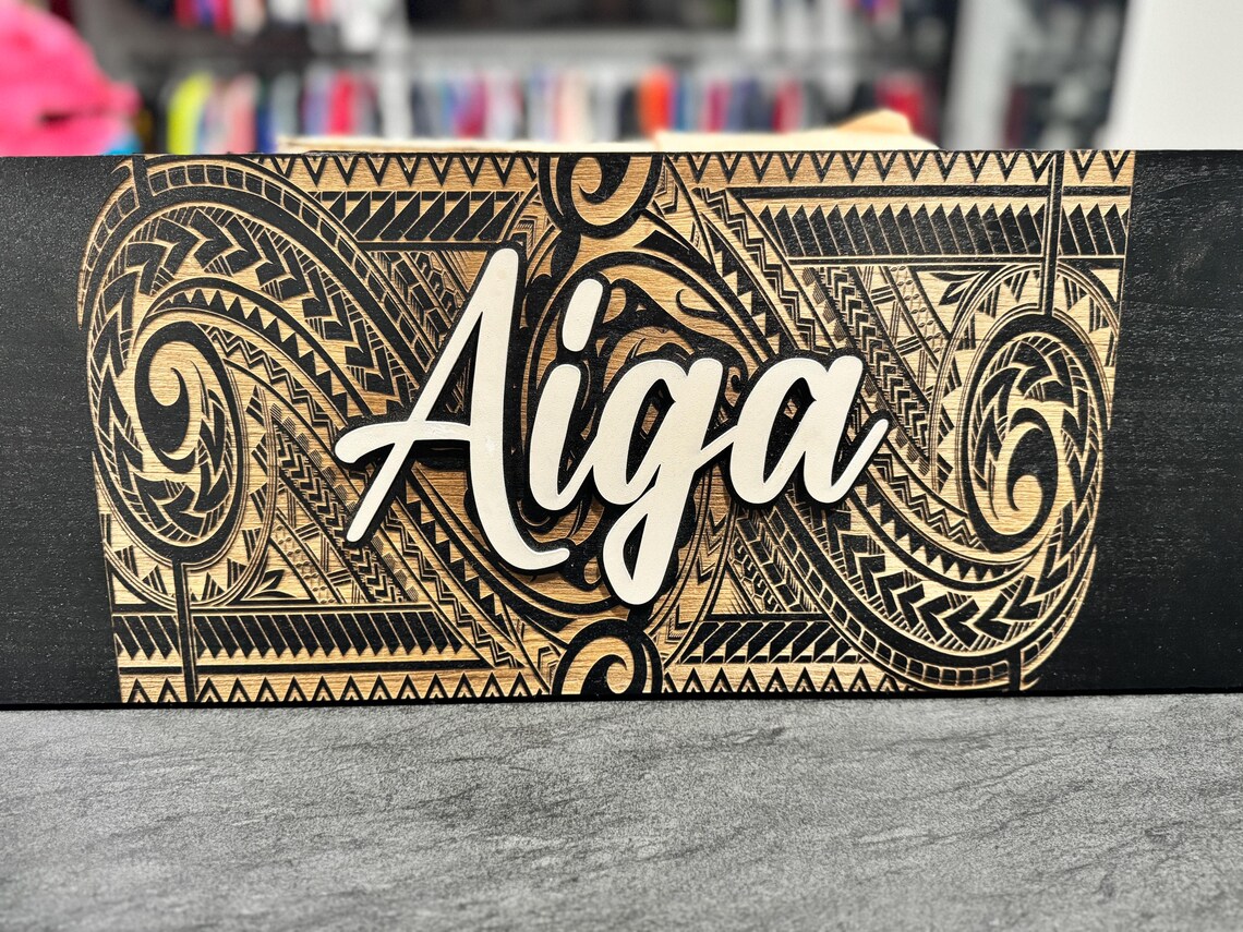 Polynesian Sign/board - Etsy