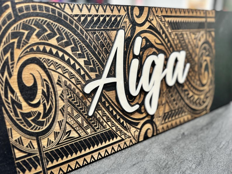 Polynesian Sign/board - Etsy