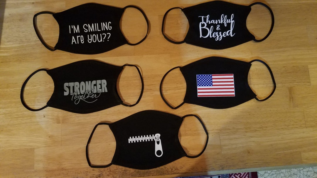 Custom Made Masks With Inserts and Adjustable Straps. ON SALE - Etsy