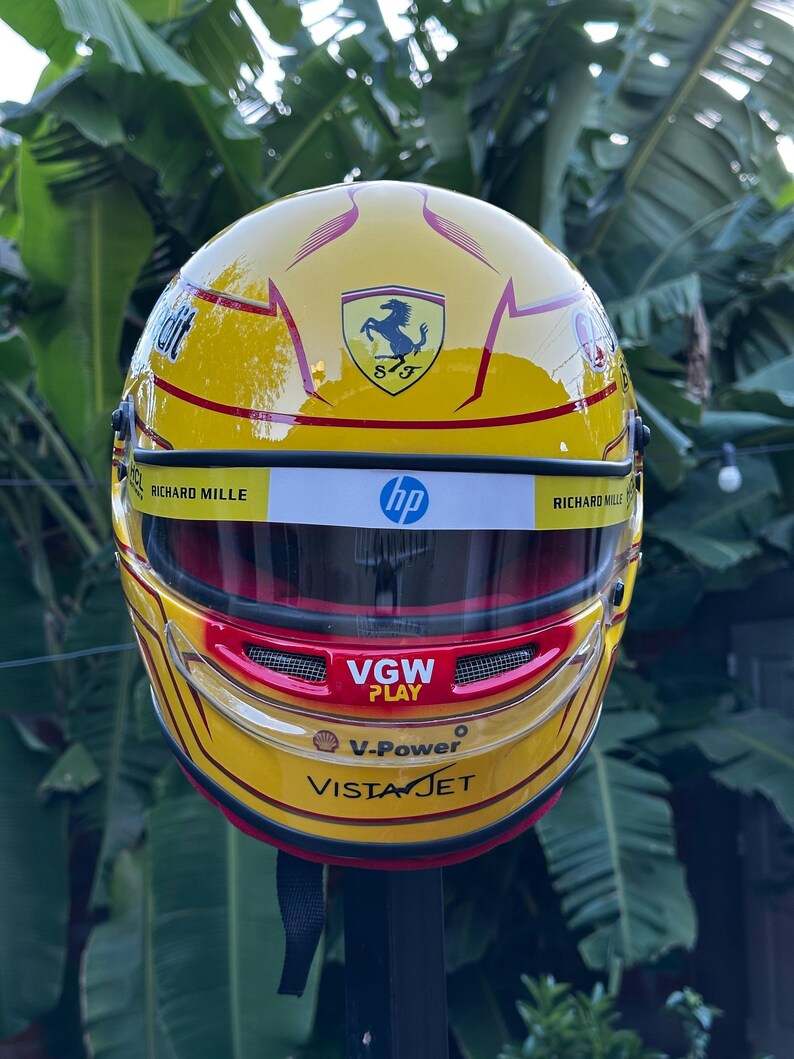 Lewis Hamilton's Helmet - Scuderia Ferrari 2025 - Formula 1 - Etsy
