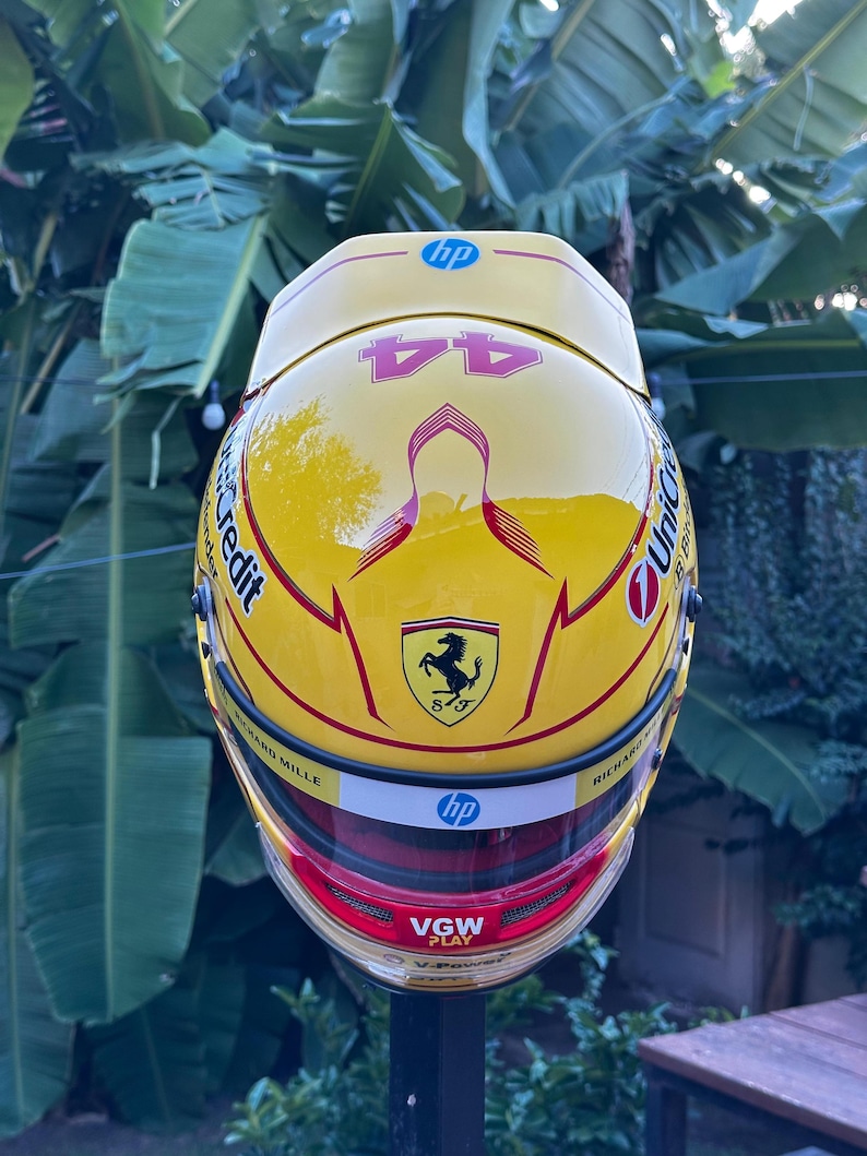 Lewis Hamilton's Helmet - Scuderia Ferrari 2025 - Formula 1 - Etsy