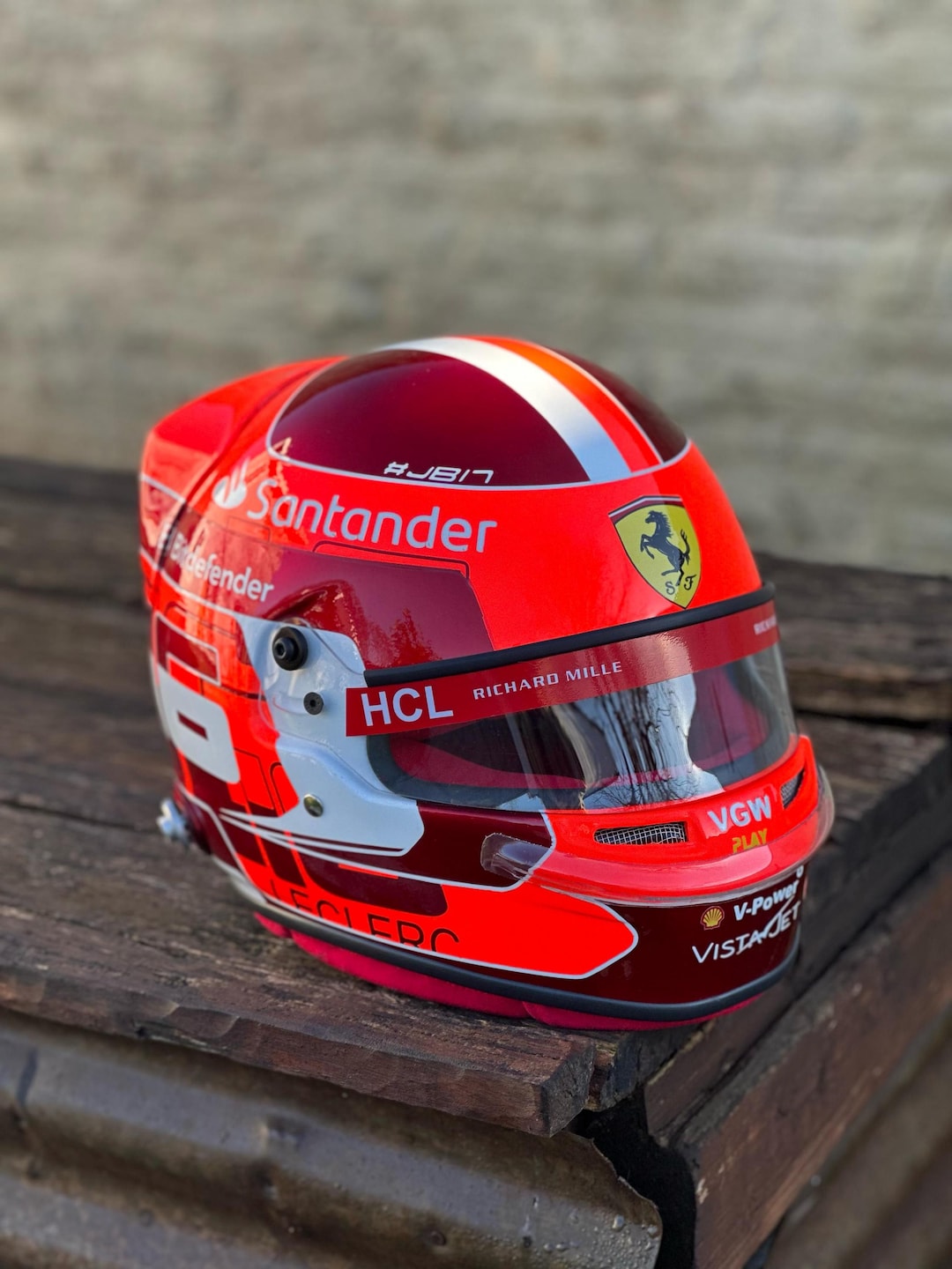 Charles Leclerc Ferrari F1 Replica Helmet | Formula 1 Collection ...