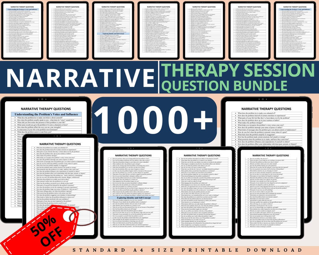 Narrative Therapy Questions, Narrative Counseling, Narrative Practice ...