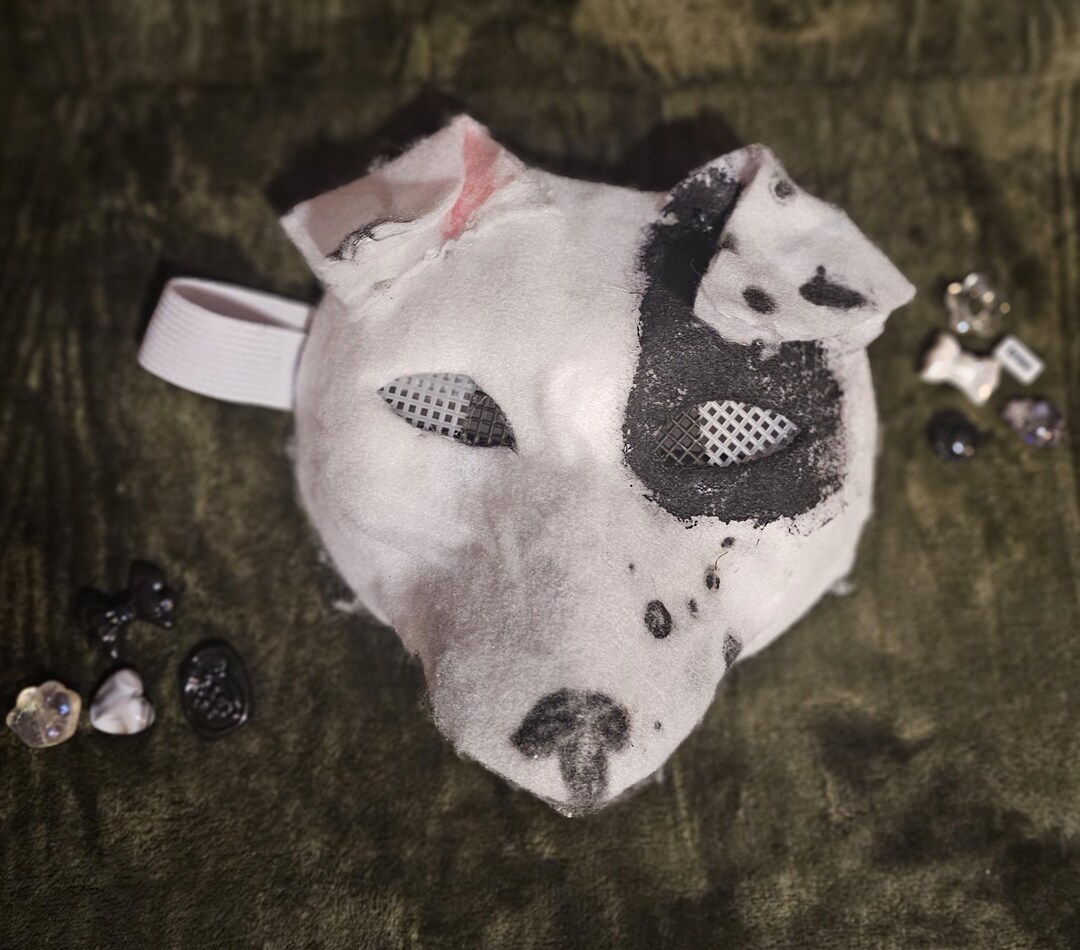 Spotted Dog Therian Mask - Etsy